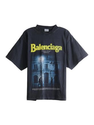 Balenciaga T-Shirt - Schwarz