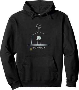 Whyitsme Design Lustiges Herren Paddleboarding, Jungen SUP Guy Pullover Hoodie