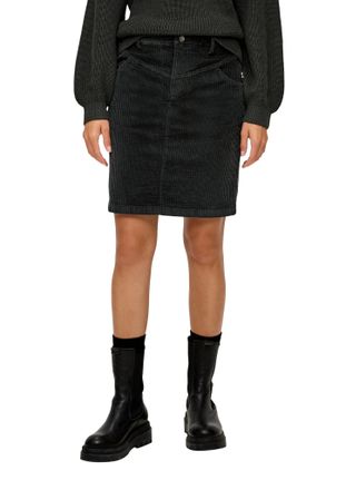 s.Oliver Damen Cordrock Green, 32