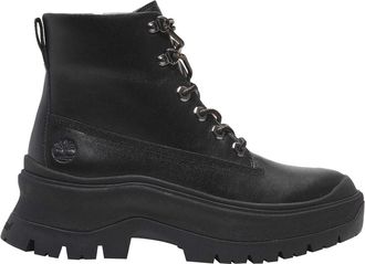 Timberland Roxie Lane Halbhohe Stiefel f&uuml;r Damen, Vollnarbenleder (Schwarz)