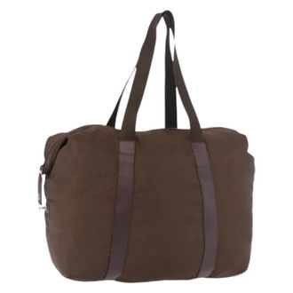 Prada Sac Boston Pre-owned - Femme - Pre-owned - Brun - Taille: ONE Size