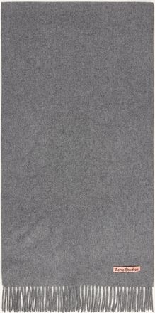 Acne Studios Schal grau