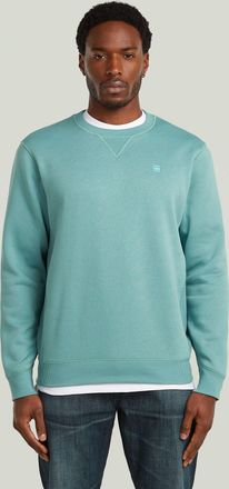 G-Star Premium Core Sweatshirt Langarm - Mittelblau - Herren