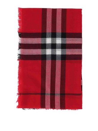 Burberry &Eacute;charpe - Rouge