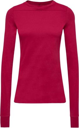 Moncler Homme, Tops, Rouge, Taille: M Long Sleeve Hauts