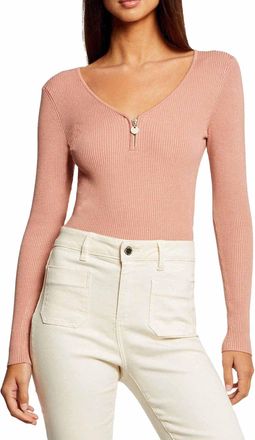 Morgan Damen-Sweater, Hautfarben, Medium