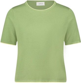 Cartoon Kurzarmshirt Damen mit Rundhalsausschnitt (1-tlg)