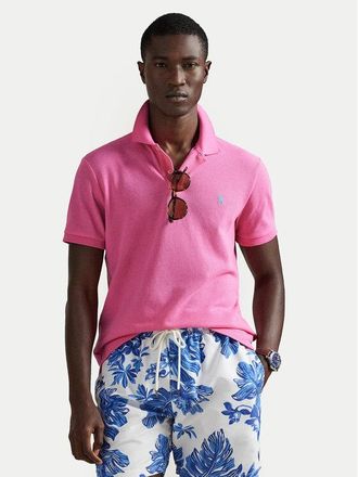 Polo Ralph Lauren Poloshirt 710680784510 Hellrosa Custom Slim Fit