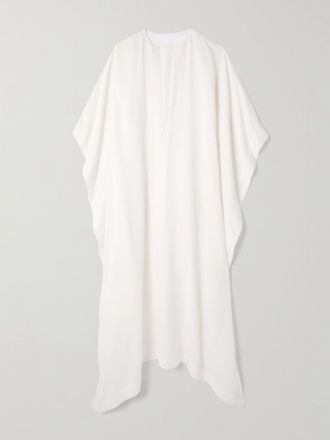 Alaia Crepe Maxi Dress - White