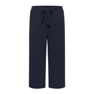 Kaffe Curve Femme, Pantalons, Bleu, Taille: 40 FR Cropped Pantalons