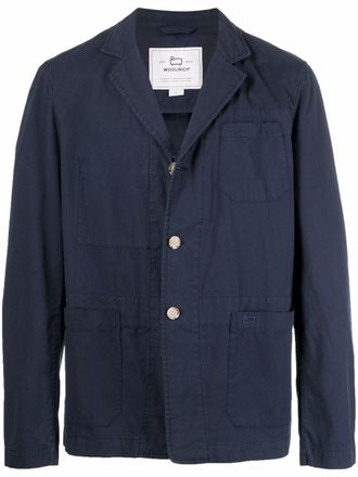 Woolrich blazer &agrave; simple boutonnage - Bleu