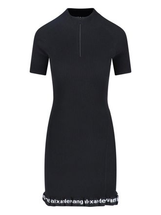 Alexander Wang Midi-Kleid Mit Logo