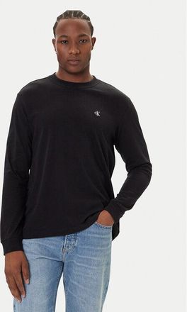 Calvin Klein Jeans Longsleeve Easy LV04RD247G Schwarz Regular Fit