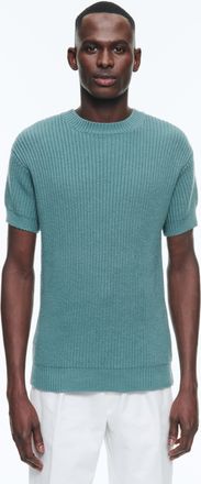Fursac Pull &agrave; c&ocirc;tes en laine et coton - Taille XL - Homme