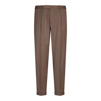 Dell'Oglio Homme, Pantalons, Brun, Taille: XL Pantalon marron pour homme Aw24