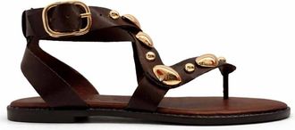 Inuovo E35008 Sandale - - Shoes - Damen - Braun - 38 EU