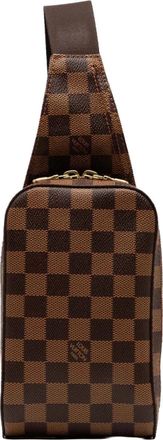 Louis Vuitton Hobo Bags - Damier Ebene Geronimos - Gr. unisize - in Braun - f&uuml;r Damen