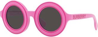 Burberry Lunettes de soleil rondes - Femme - Accessoires - Rose - Taille: 40 MM
