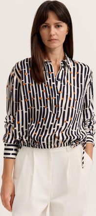 Bugatti Damen Bluse mit grafischem Print aus Viskose