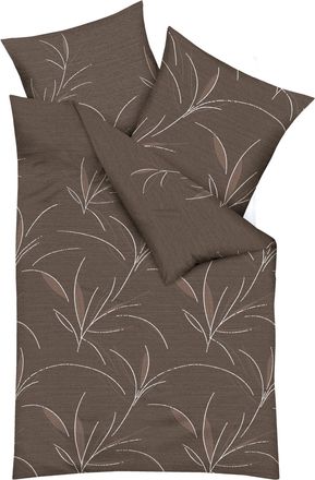 Kaeppel Bettw&auml;sche Organic - 100% Baumwolle (Mako Satin) (Mocca 626, 1 x 80x80 + 1 x 135x200 cm)