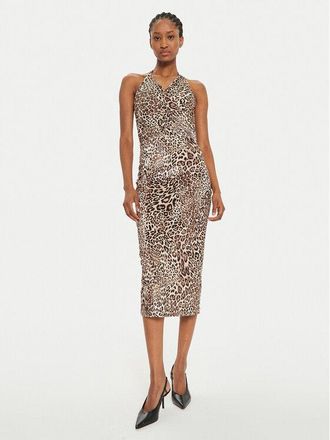 Vicolo Coctailkleid TS0556 Braun Slim Fit