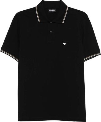 Emporio Armani Logo-embroidered Polo Shirt