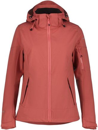 Icepeak Softshelljacke BATHGATE sportlicher Stil, wasserabweisend, atmungsaktiv, Wassers&auml;ule 10000