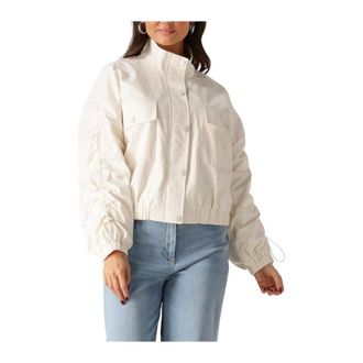 Nukus Nukus, Damen, Jacken, Wei&szlig;, XLGr&ouml;&szlig;e