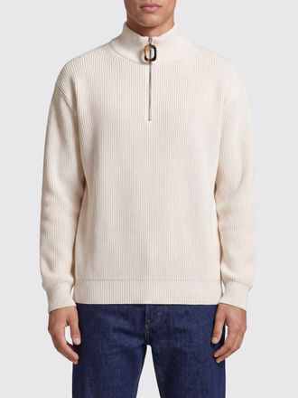 J.W.Anderson Pull &agrave; col montant et demi-zip en laine m&eacute;lang&eacute;e
