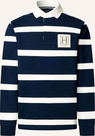 Hackett Poloshirt Heritage H Str Rby blau