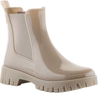Lemon Jelly Peachy, Bottinne Femme de Pluie, Bottine Chelsea Adapté à lEau en PVC, Parfumées au Citron (Taille 36-41)