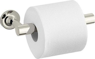 Kohler K-14377-SN Purist Toilet Paper Holder, Vibrant Polished Nickel