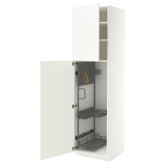 IKEA METOD Hochschrank mit Putzschrankeinr