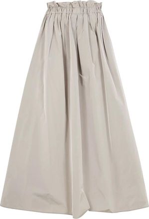 Herno Femme, Jupes, Gris, Taille: 40 FR New Techno Taffeta Skirt