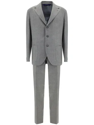 Gi Capri Anzug aus Wolle - Grau