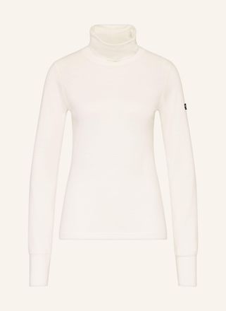 super.natural Pullover Skiing Roll Neck Mit Merinowolle weiss