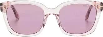 Tom Ford Eyewear Transparente Sonnenbrille - Rosa