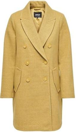 Only Onlirma Life Coat OTW Manteau, Jaune, L Femme