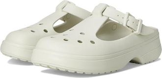 Crocs 210581 - Sabot da Donna Del marchio Modello Classic Mary Jane Clog 37-38/WHITE