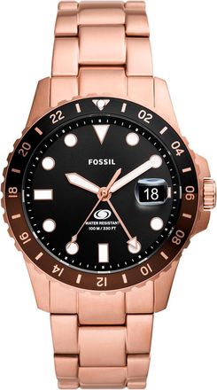 Fossil Uhr Fossil Blue FS6027 Goldfarben