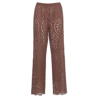 Saint Barth Femme, Pantalons, Brun, Taille: 40 FR Inez Pantalons