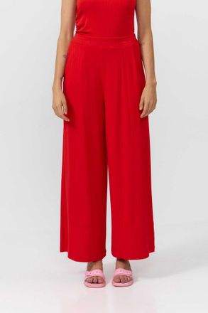 Suite13lab Damen vegan Hose Yala Rot