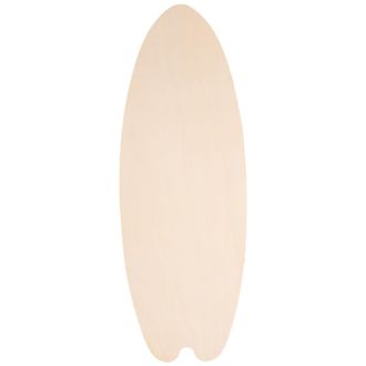 FOMIYES Leeres Holz Surfbrett Wanddeko zum Selbstgestalten Robuste Strandhaus Dekoplatte mit H&auml;ngender Surfbrett Wandplakette f&uuml;r Kreative Bastelzeit