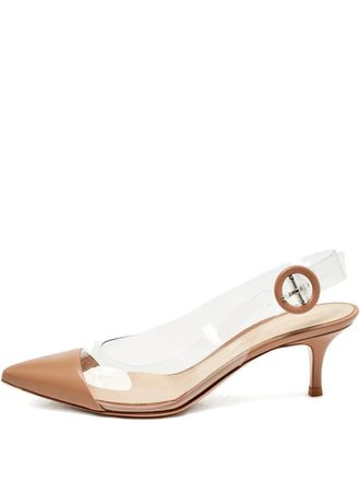 Gianvito Rossi Alice Pumps mit spitzer Kappe - Nude