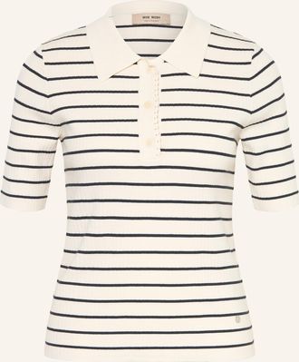 Mos Mosh Mos Mosh Strick-Poloshirt Mmcaliz blau