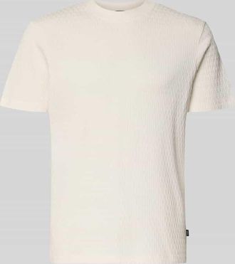 Joop T-Shirt mit Strukturmuster Modell Raulos
