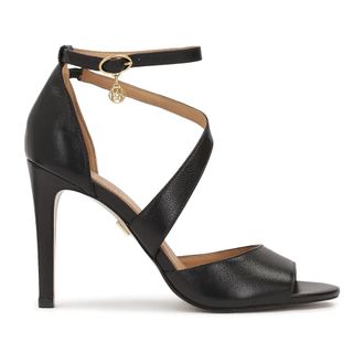 Kazar Hohe Stiletto-Sandalen mit einem Kreuzriemen - - Shoes - Damen - Schwarzk - 36 EU