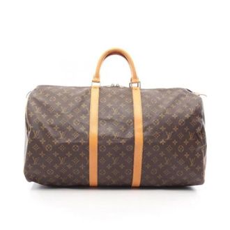 Louis Vuitton Sac Keepall 55 Boston doccasion - Femme - Pre-owned - Brun - Taille: ONE Size