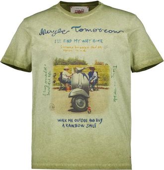 Bob Herren T-Shirt gr&uuml;n Baumwolle