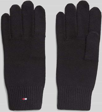 Tommy Hilfiger Handschuhe aus Baumwoll-Mix mit Woll-Anteil